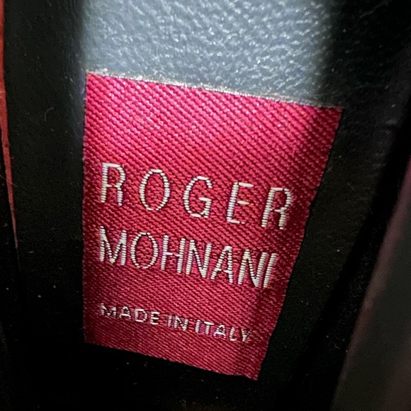 Roger Mohnani | Shoes | Roger Mohnani Italian Black Leather Boots Size ...